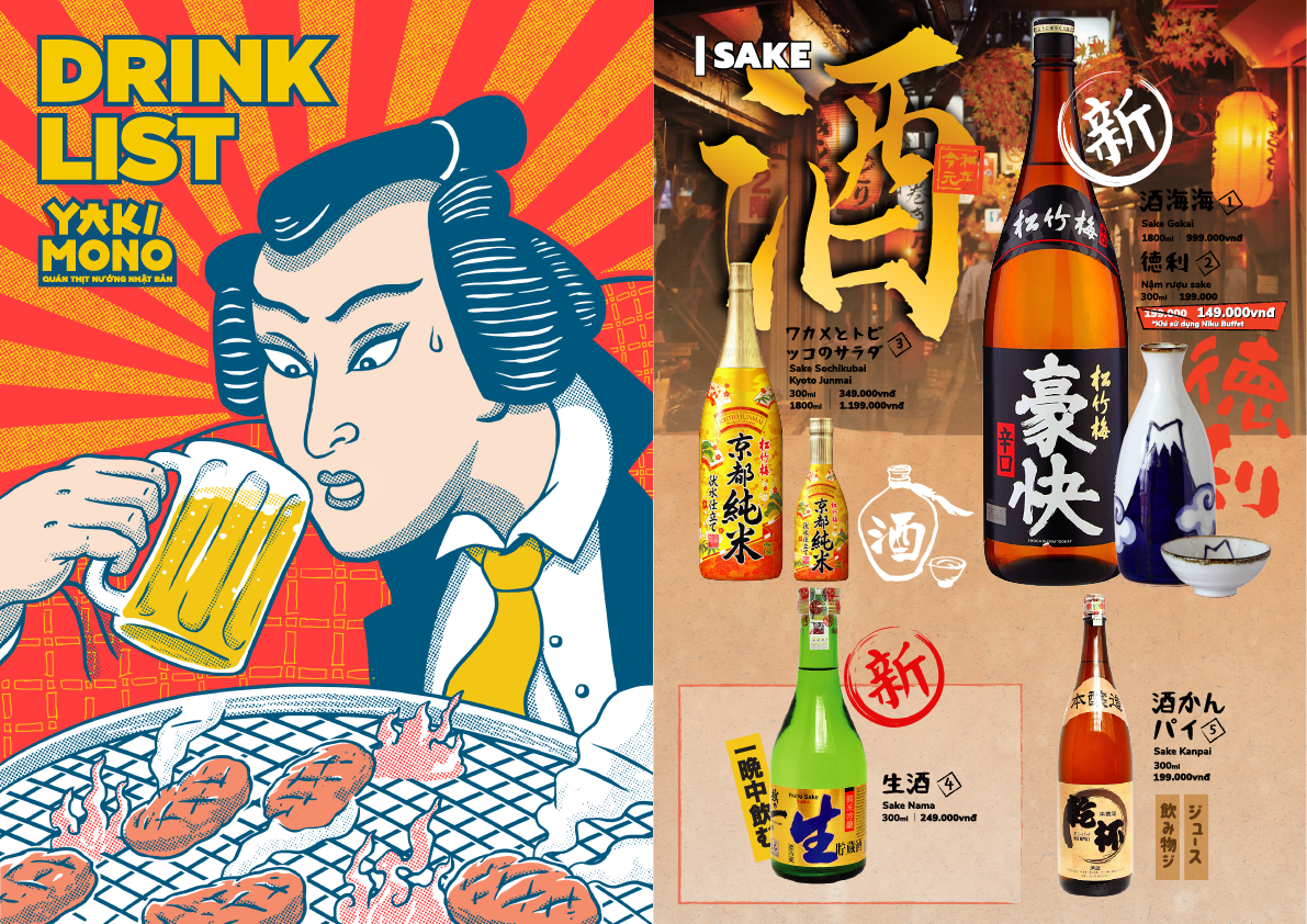 Menu Drink Yakimono